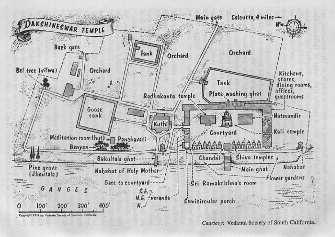 Dakshineswar & Adjacent Places - Holy Trio Footprints