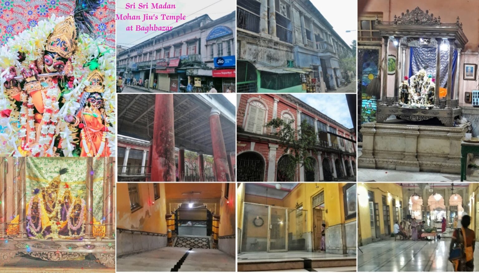 Madan Mohan Temple, Bagbazar - Holy Trio Footprints