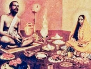 Sri Ramakrishna's Room - Holy Trio Footprints